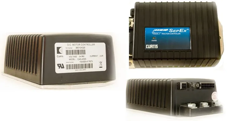 Curtis Controller 1243-4320 - 36V DC Sepex Motor Speed Control for Golf ...