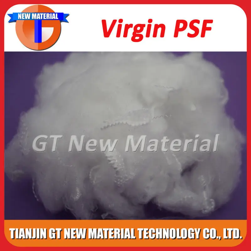 1.4dx38mm 100% Virgin Polyester Fiber / Psf Polyester Staple Fiber For ...