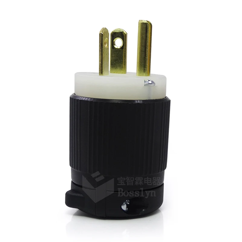 Nema 6-20P 20A 250V Straight Blade Heavy Duty Male Plug and Female ...