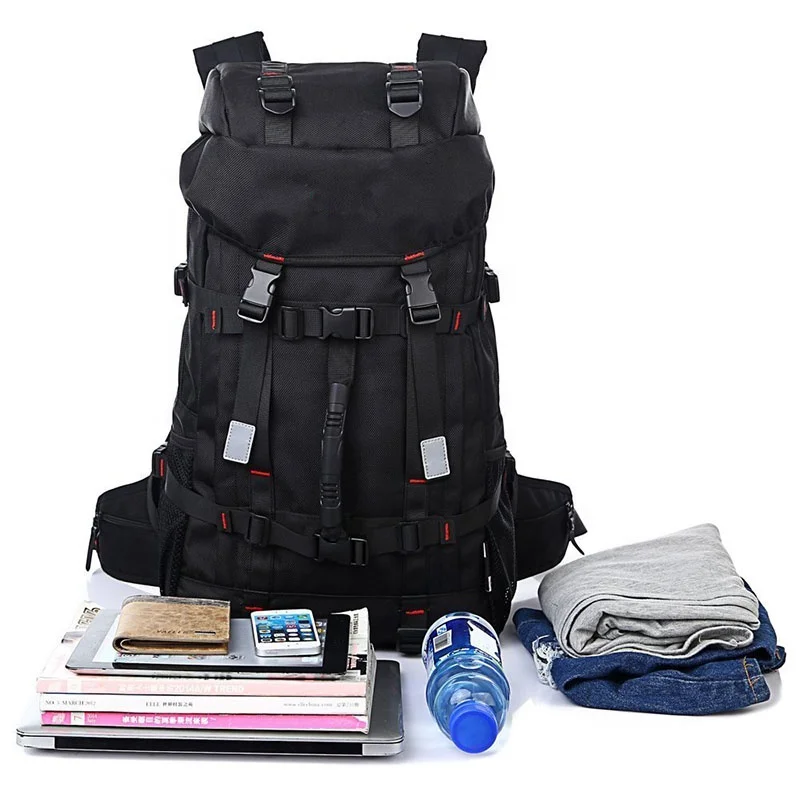 2019 Hot Sell Black Outdoor Hiking Men's Travelling Rucksack Backpack ...