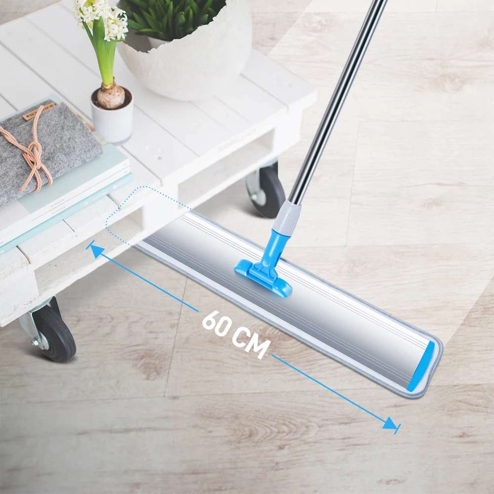 Aluminum Plate Mop - Efficient Cleaning for Home & Office
