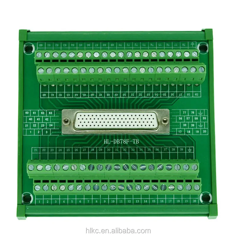 D-sub Db78hd Male Header Breakout Board Terminal Block Dsub Db78 ...