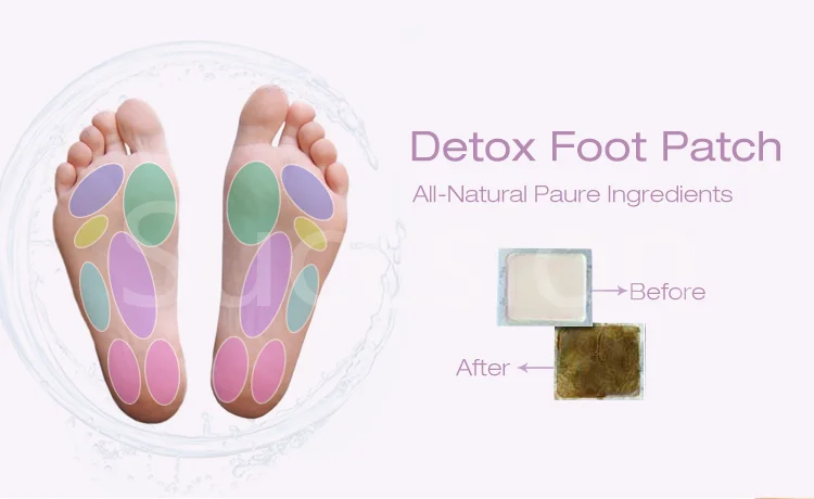 Detox Foot Pads Authentic Organic Herbal Cleansing Patch - Buy Detox ...