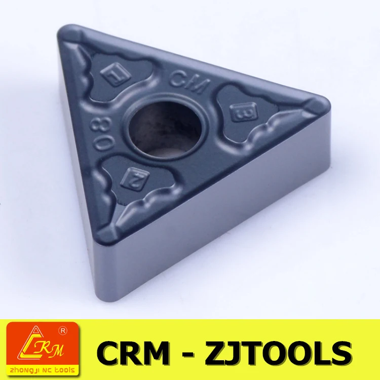 Crm Insert Cc1125 Cvd Coating Lathe Machine Cemented Carbide Turning ...