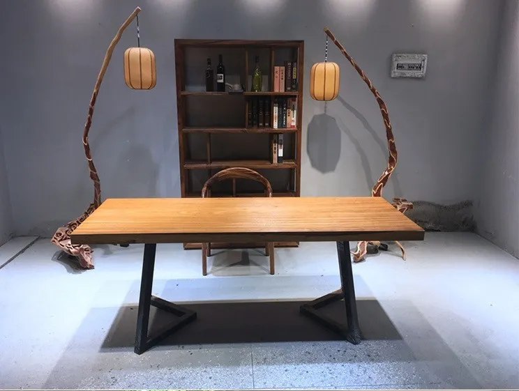 Furniture Indoor Dining U Shape Cast Wrought Iron Stainless Steel Bar ...