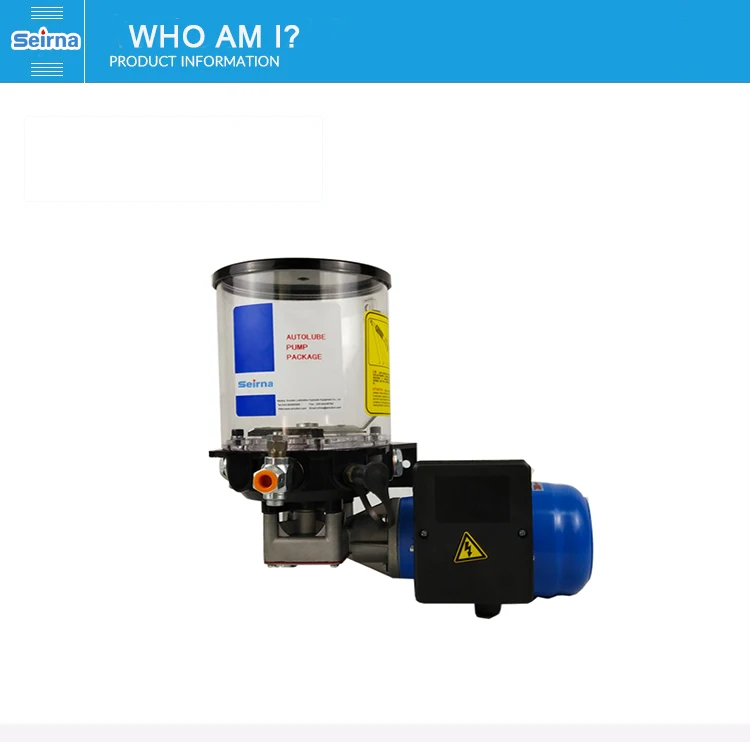 Electric Progressive Grease Lubrication Pump 24v 2l/4l With Automatic ...