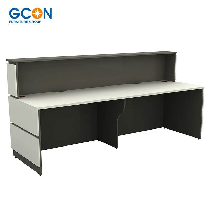 High Quality 2 Person Front Reception Desk Office Counter - Buy High ...