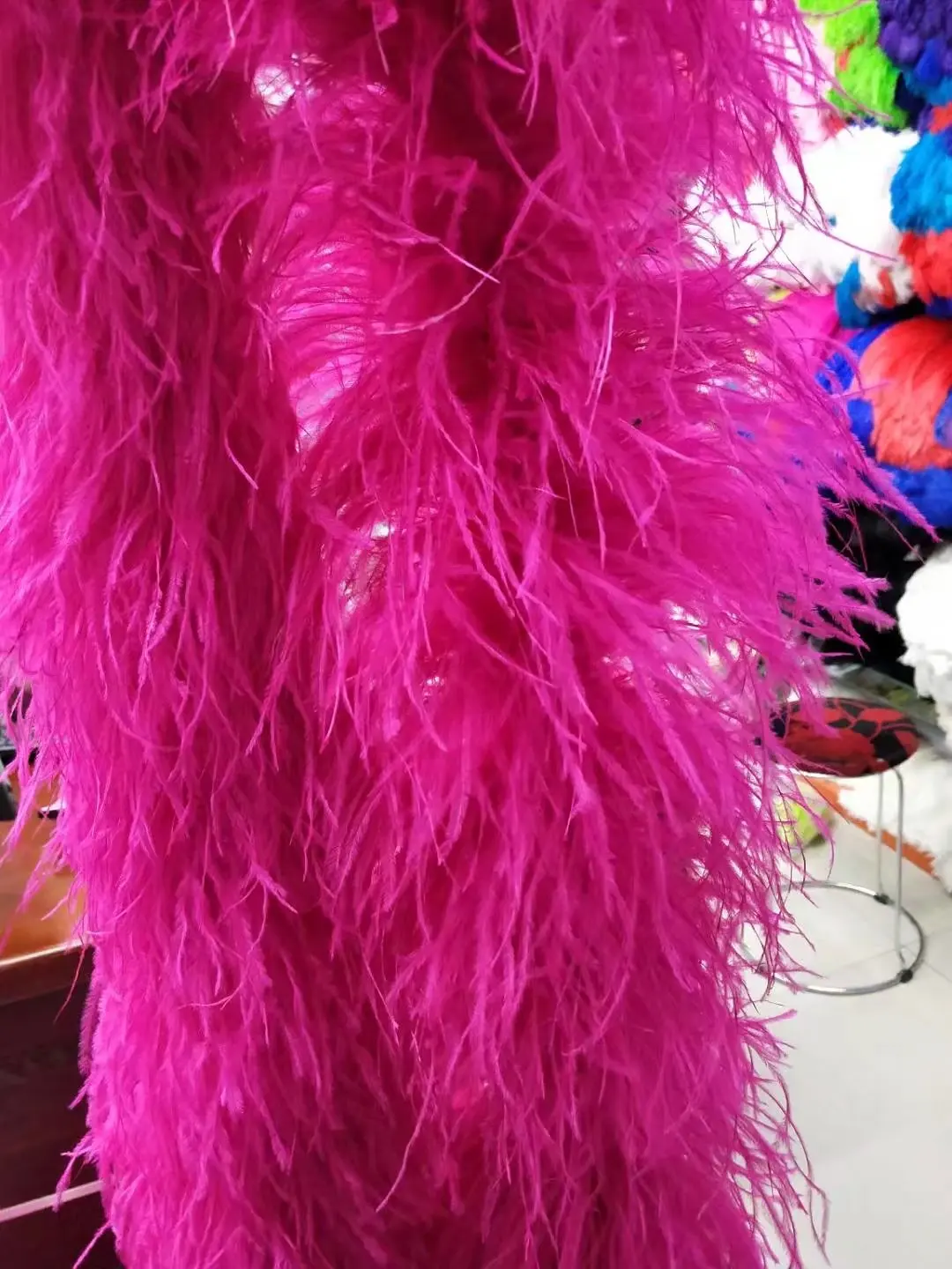 Factory Price 8 Ply Cheap Ostrich Feather Boas Fluffy Soft Boa - Buy ...