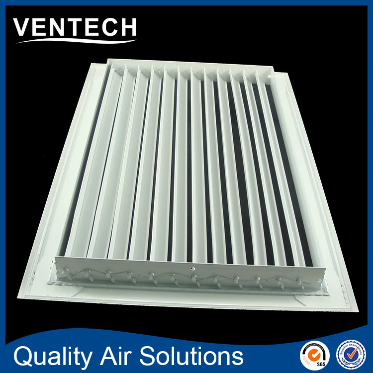Single Deflection Side Wall Air Terminal Grille Ac Return Air Grille ...