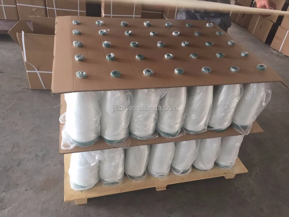 E Glass Fiberglass Yarn Plastic Bobbin Starch Sizing Electronic Fiber ...