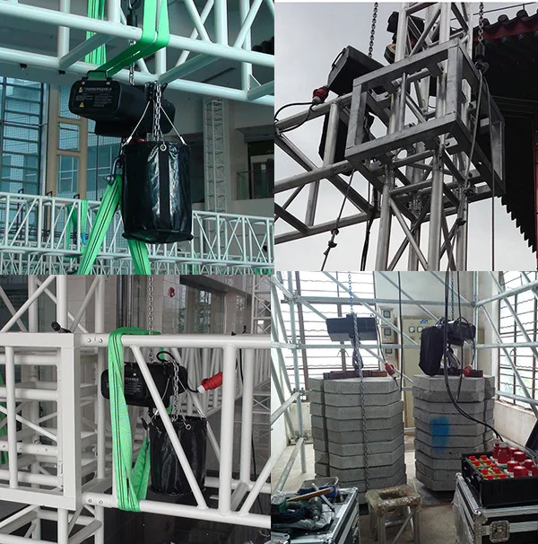 2000kg Heavy Duty Stage Electric Chain Hoist Rigging Hoist 220v 380v ...