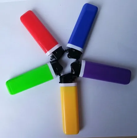 Round Bottom Cheap Plastic Disposable Lighters With Solid Color - Buy ...