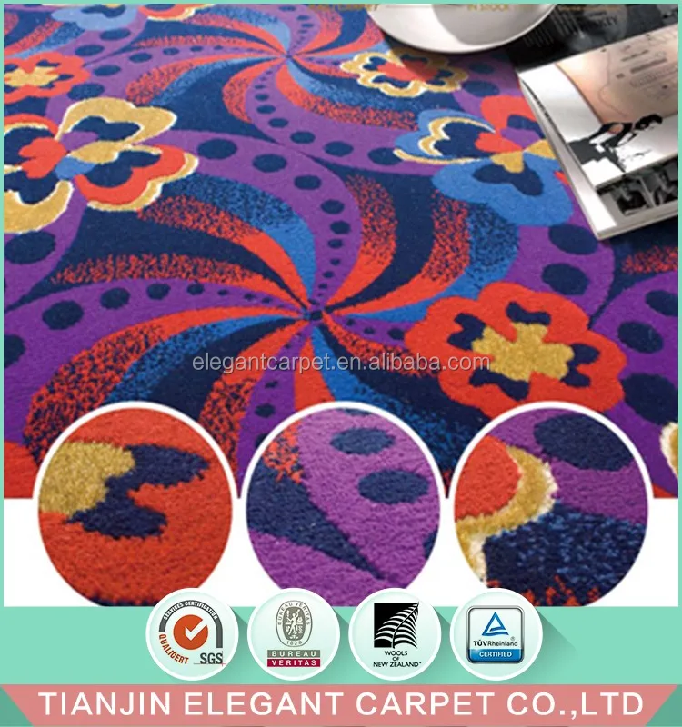 Commercial Wilton Floral Pattern Wall To Wall Banquet Hall Carpet - Buy ...