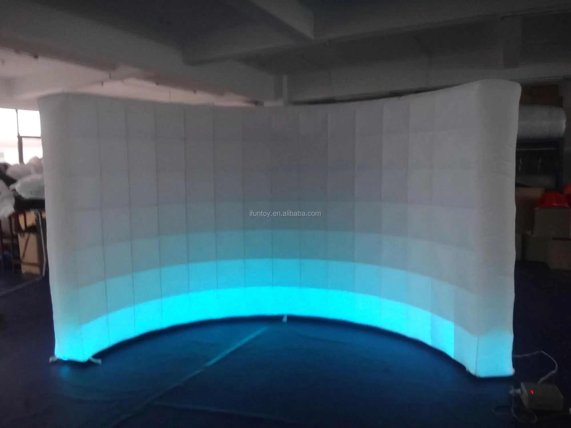 Outdoor Bobile Psychedelic Blow up Inflatable Office Pod/led Dj Booth ...