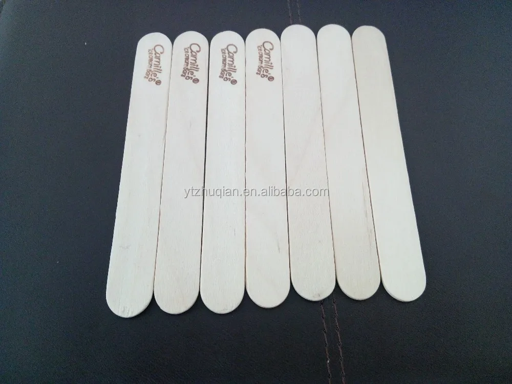 Wooden Magnum Spoon Ice Cream Sticks Lolly Sticks For Ice Cream - Buy ...