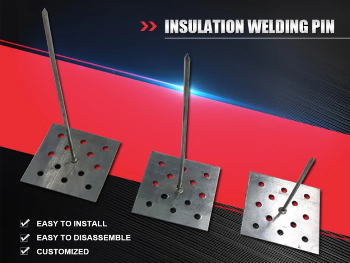 Carbon Steel Stick Pins Insulation Rock Wool Insulation Pin - Buy ...