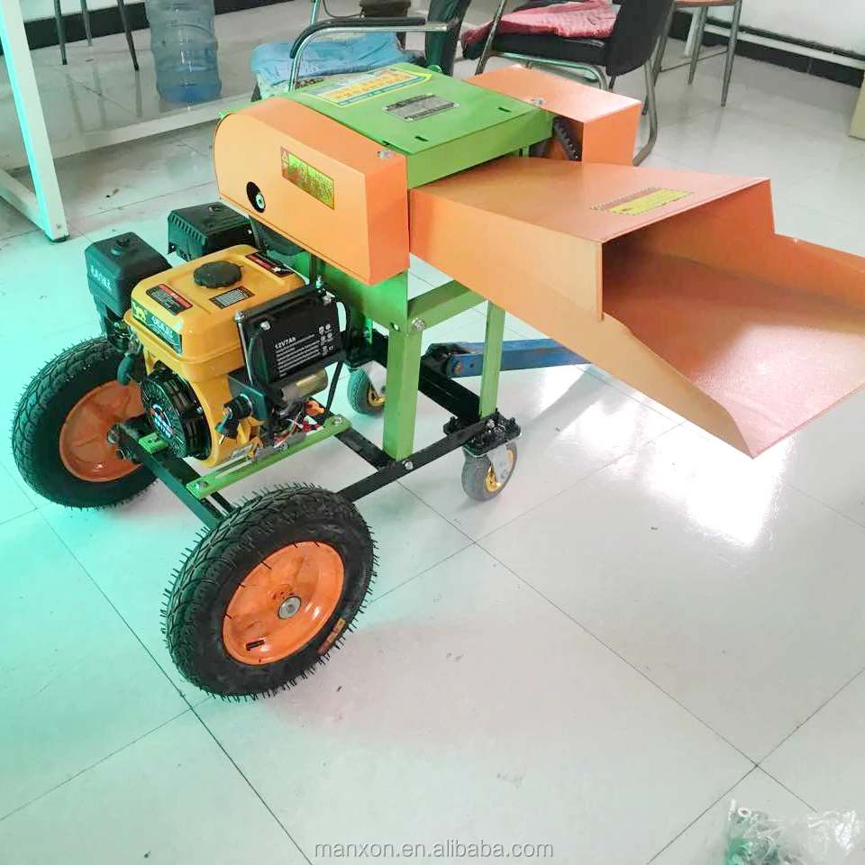 Steel Blades Grass Chopper Machine for Animals Feed