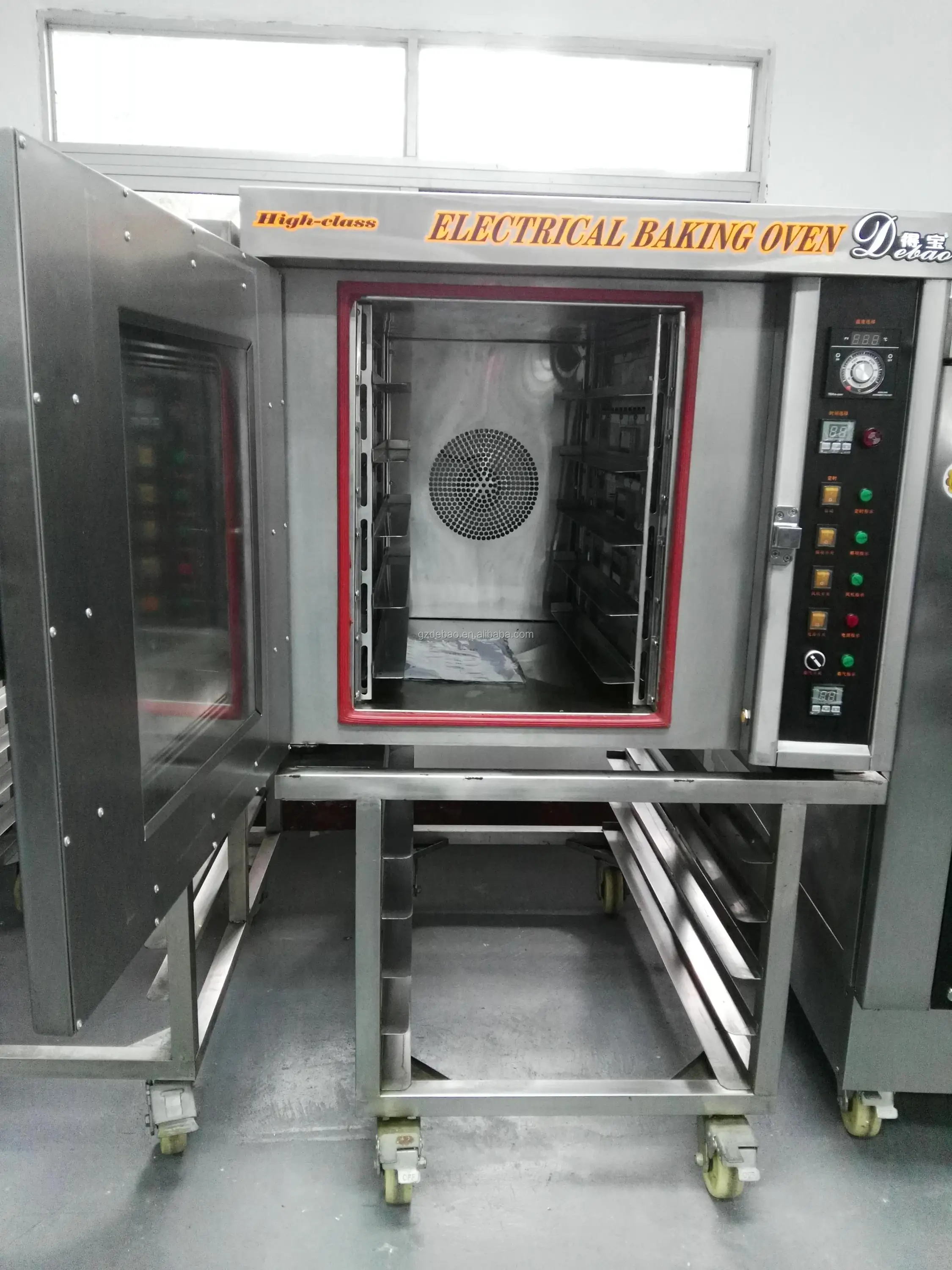 Wholesale 5trays Cookie Biscuit Baking Rotary Electric Convection Oven ...