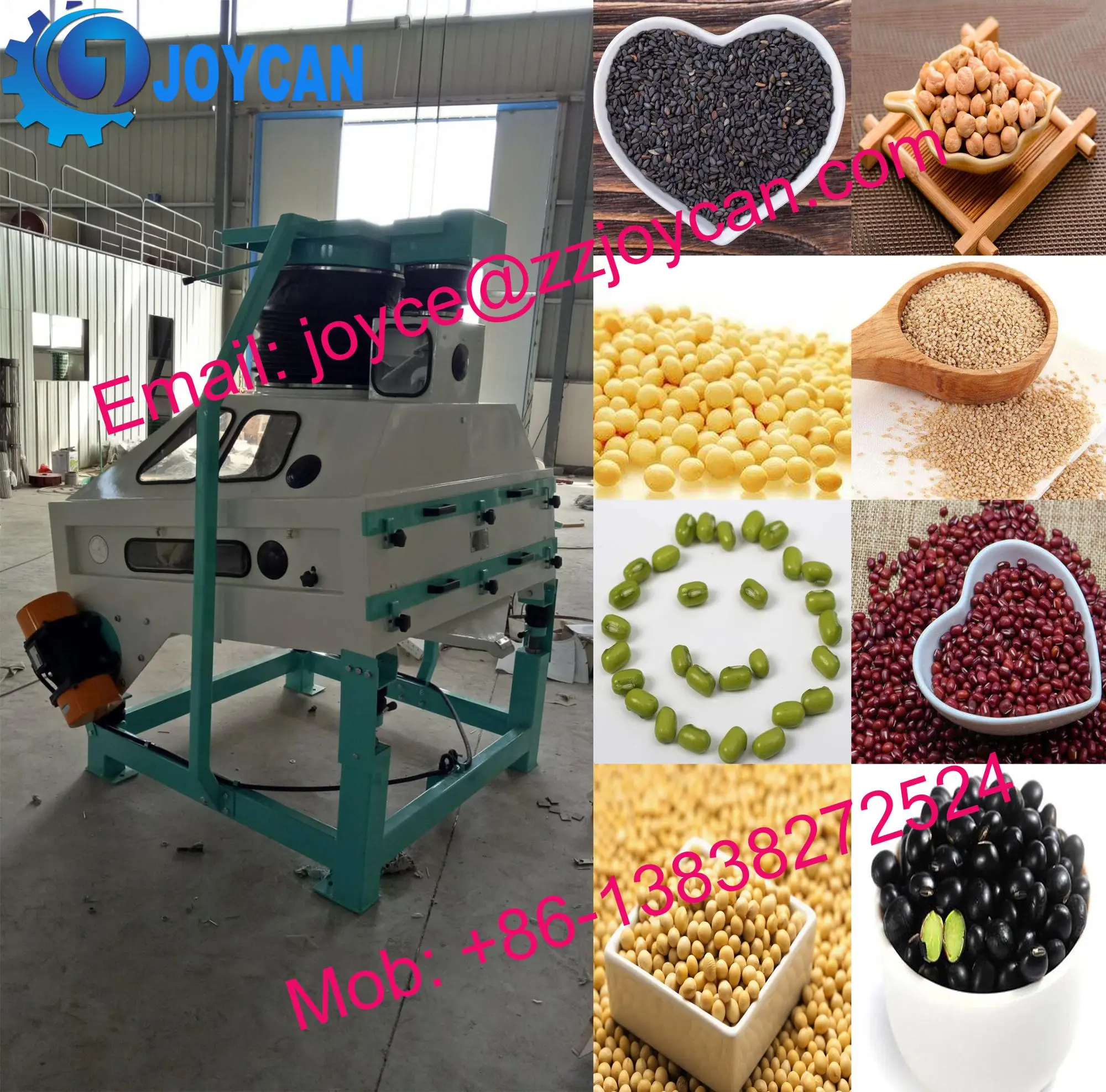 Grain Dust Cleaning Machine For Sale Wheat Stone Removing Paddy Cleaner ...