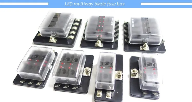 China Customized JEF-518A 5x20mm Fuse Block With Quick Connect ...