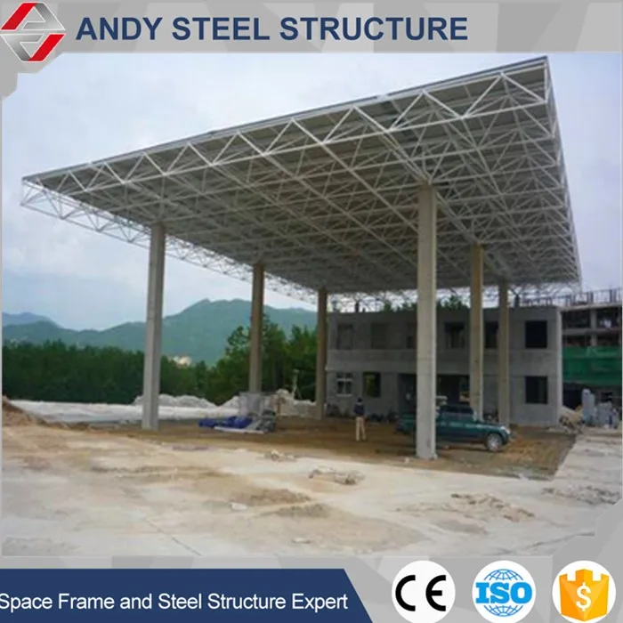 New Design Steel Structure Space Frame Bolted Ball Connection Roof For ...