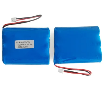 Icr18650 12v 1500mah Small Rechargeable Lithium Ion Battery Pack - Buy ...