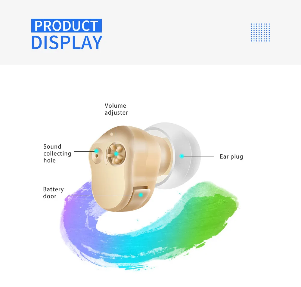 Jinghao Deaf Machine Ear Machine Aged Care Hearing Earphones for deaf ...