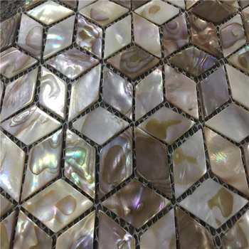 Abalone Shell Mosaic /paua Shell Mosaic Tile - Buy Abalone Shell Mosaic ...