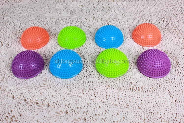 Hemisphere Spiky Foot Massage Balance Ball - Buy Half Massage Ball,Foot ...