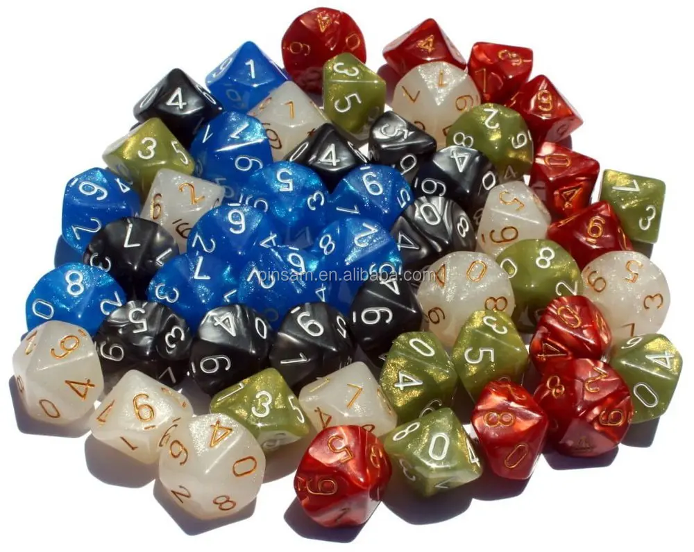 Top Sale Polyhedral Dice Double-color Custom 10 Sided Dice For Board ... Top Sale Polyhedral Dice Double-color Custom 10 Sided Dice For Board ...