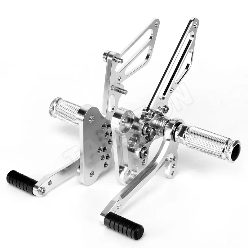 Cnc Aluminum Alloy Adjust Motorcycle Rear Sets For Street Bike - Buy ...
