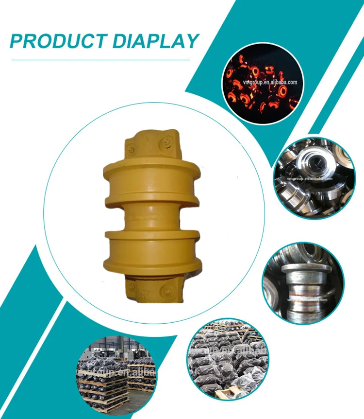D4 Track Rollers For Bulldozer Undercarriage Spare Parts Suit For D4c ...
