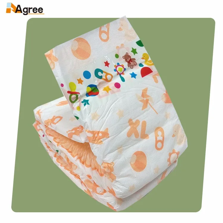 Custom Printed OEM Design Adult Baby Diaper - Leak Protection