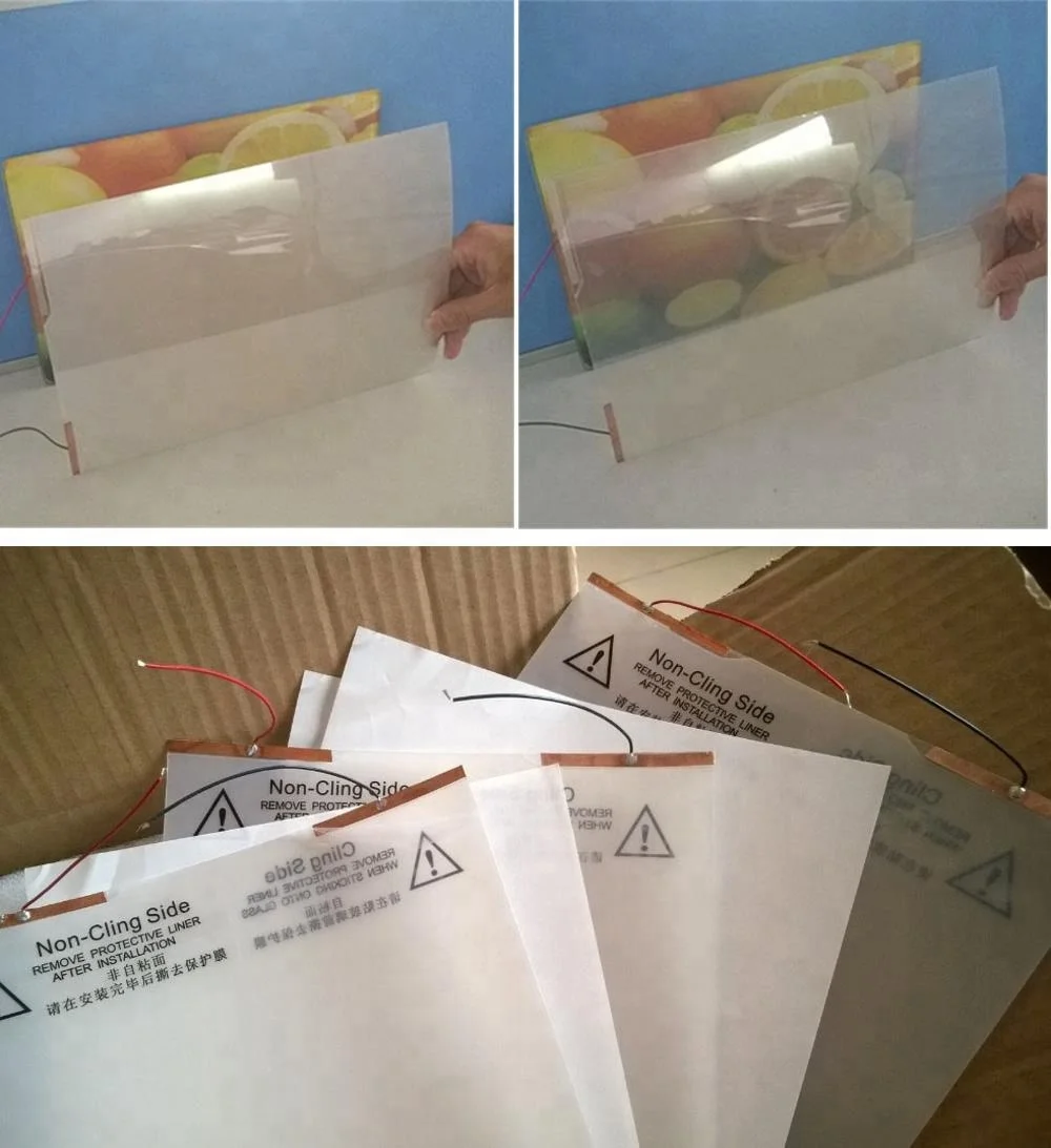 Electric Controlled Adhesive Polarizer Switchable Smart Film For Window ...