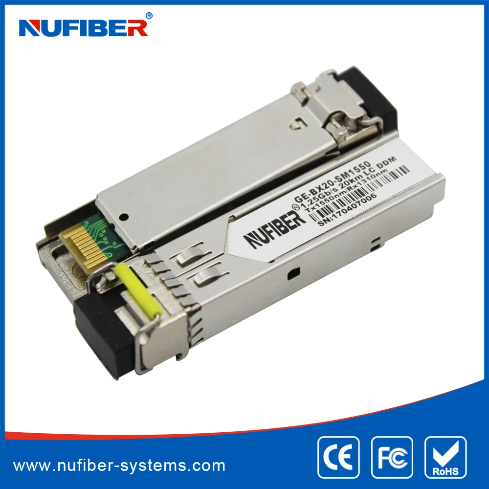Nufiber 155m 1.25g 10g Copper Rj45 Sfp Module Sfp+ Dac Cable And Aoc ...