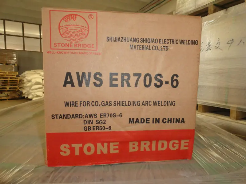 Er70s-6 Aws A5.18 Co2 Wire/tig Welding /arame De Soldar Mig Tig Mag Welding Wire Er70s-6 0.8 0.9 ...