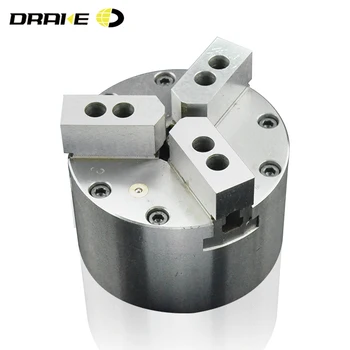 3 Jaw Closed-center Pneumatic Power Chuck For Parallel Twin-spindle Cnc ...