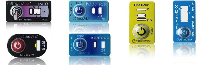 Timestrip Plus - Reliable Time and Temperature Indicators