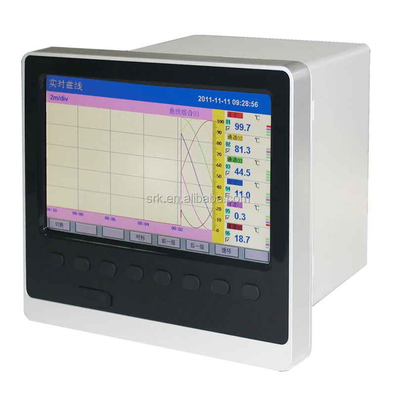 High Precision Usb Interface Lcd Data Logger Paperless Recorder - Buy ...