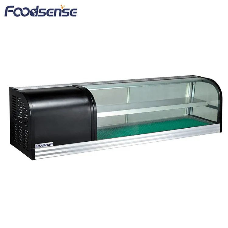 Restaurant Used Sushi Refrigerated Display Case, Sushi Cooler Counter ...