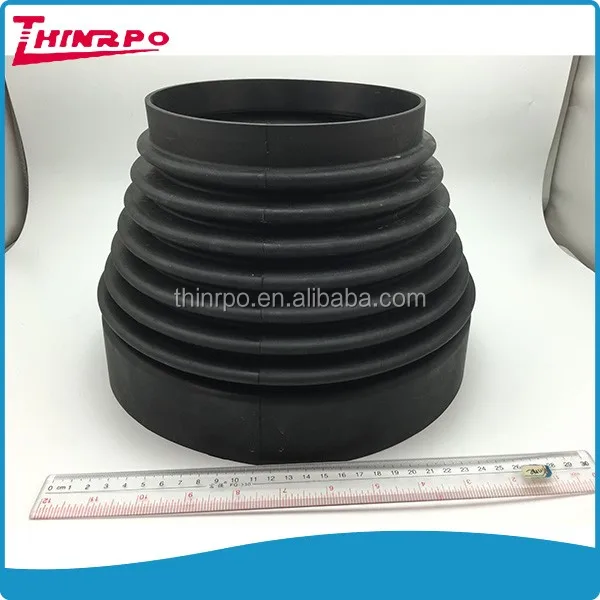 270mm Large Rubber Bellow Large Compensation Expansion Rubber Bellow ...