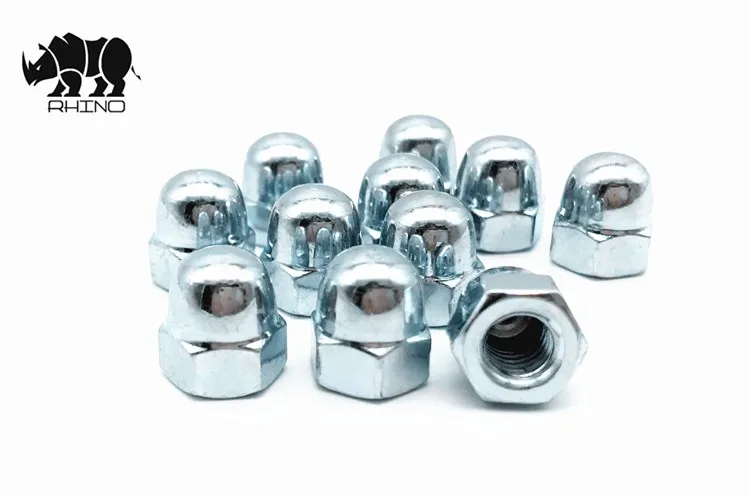 For Screws Bolts Hexagon Decorative Cap Nut Acorn Dome Head Nuts Acorn ...