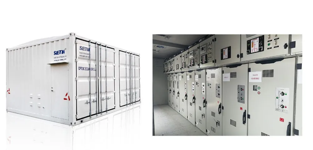 33/11kv Mobile Electrical Box Transformer Substation Container ...