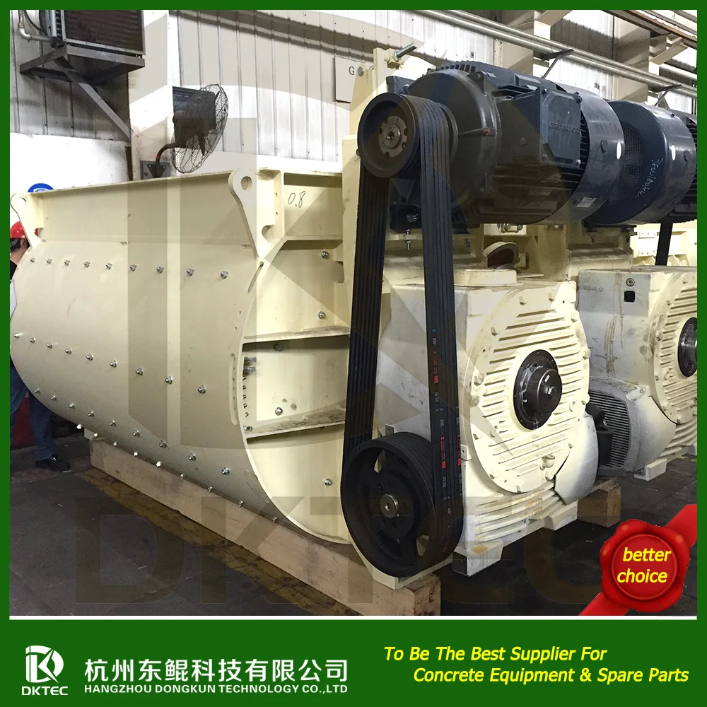 Bhs Twin Shaft Concrete Stirring Mixer In Thailand - Buy Concrete Mixer ...
