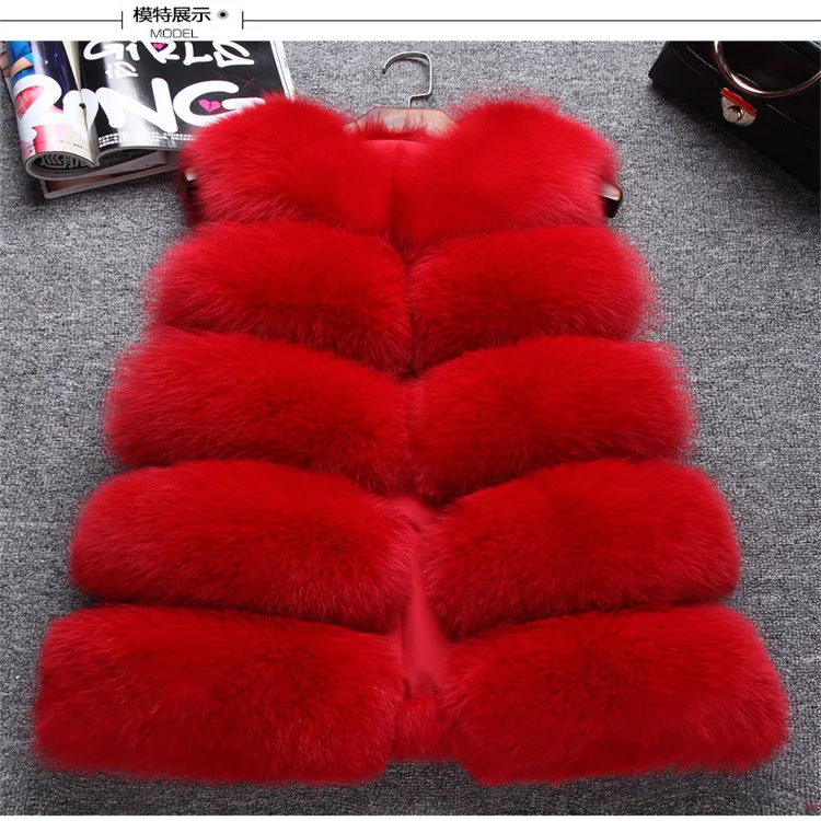 도매 민소매 겨울 가짜 여우 모피 코트 여성 자켓 가짜 모피 조끼 많은 색상 가능 Buy 도매 모피 조끼고품질 모피 조끼가짜 모피 여성 Intimation 여우 조끼