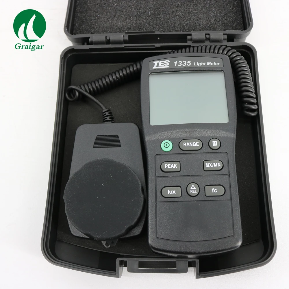 Tes Lux Light Meter Tes-1335 Digital Light Meter Lightness Tester - Buy ...