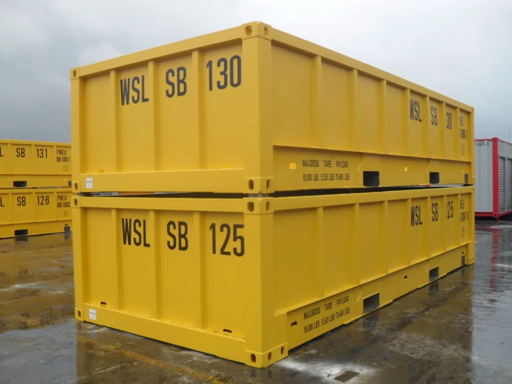 20 Feet Half-height Top Open Container - Buy Top Open Shipping ...