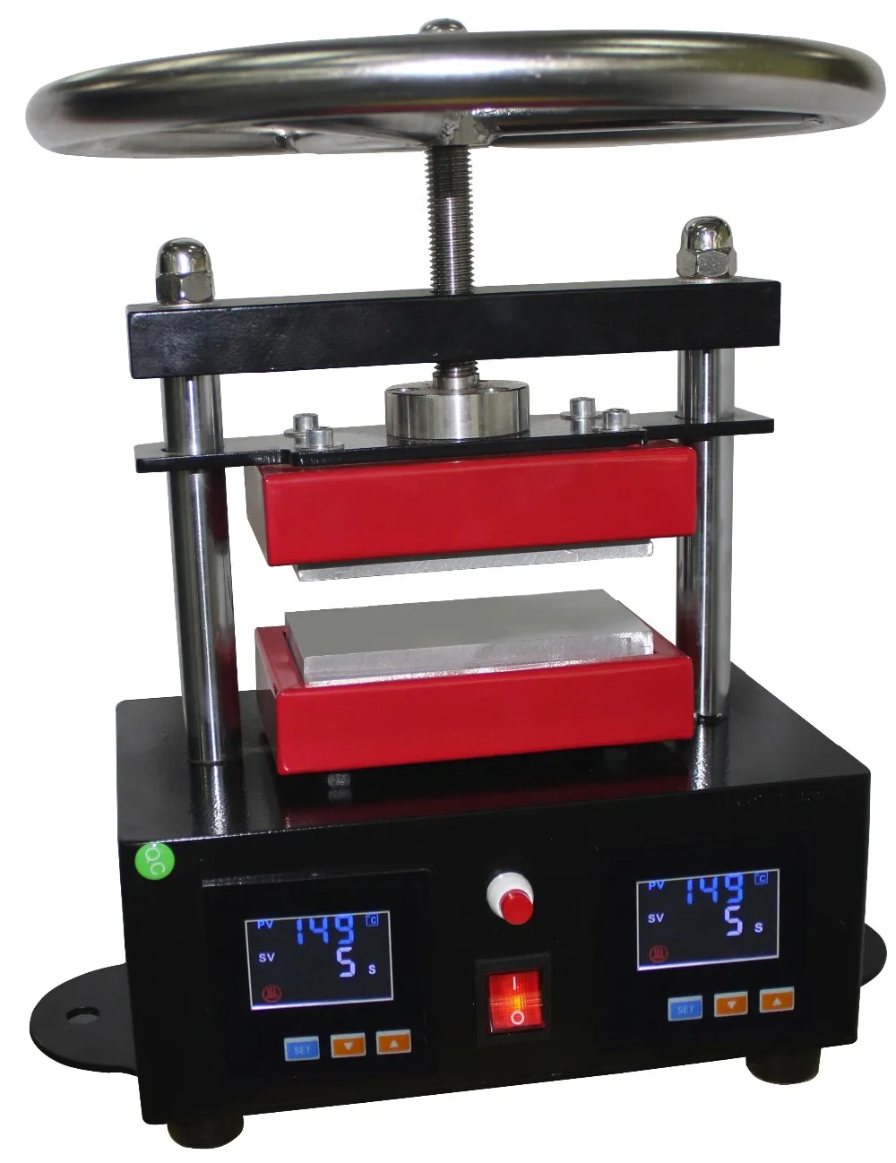 Haute Pression Hydraulique Pneumatique Gigognes Machine Double Plaques ...