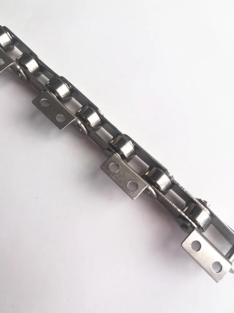 Double Pitch C2042 Conveyor Roller Chains with K1 Attachments