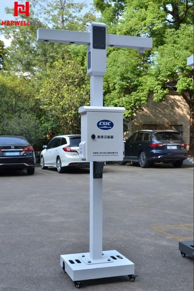 Outdoor Steel Post Video Surveillance Pole Hot Dip Galvanized - Buy ...